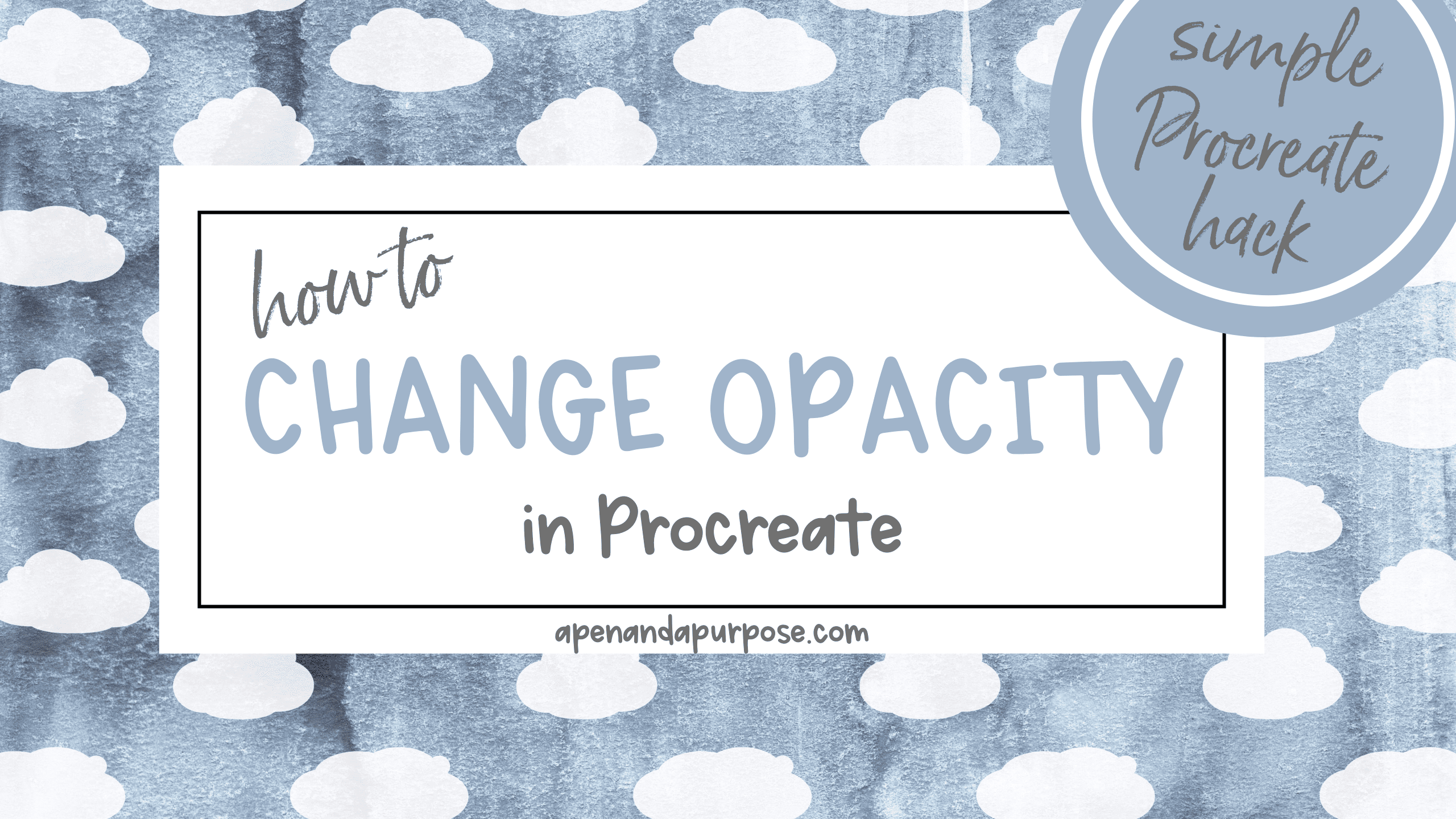 How To Change Opacity In Procreate A Simple Procreate Tip How To Change Opacity In Procreate A Simple Procreate Tip